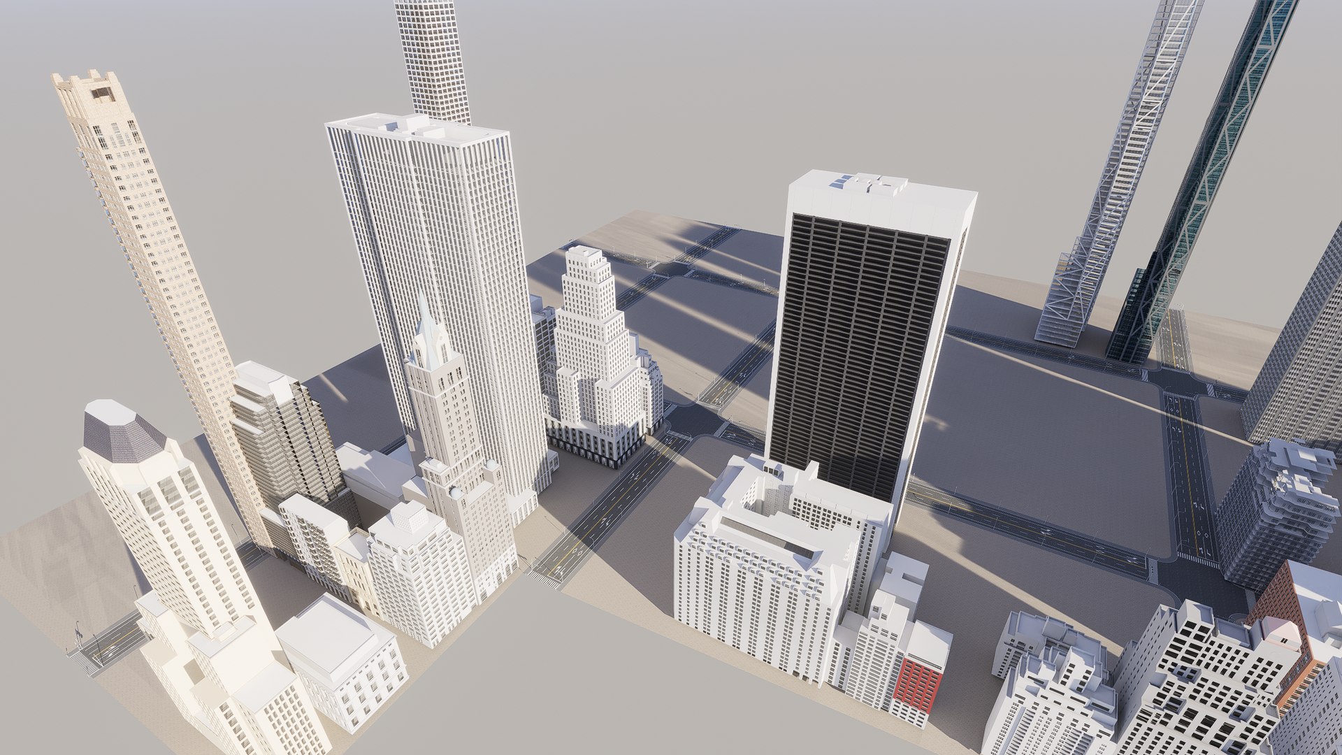 3D Manhattan New York Model - TurboSquid 2236895