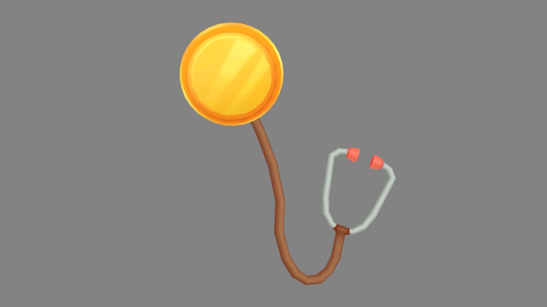 3D Cartoon Stethoscope - Medical Instrument - TurboSquid 2109479