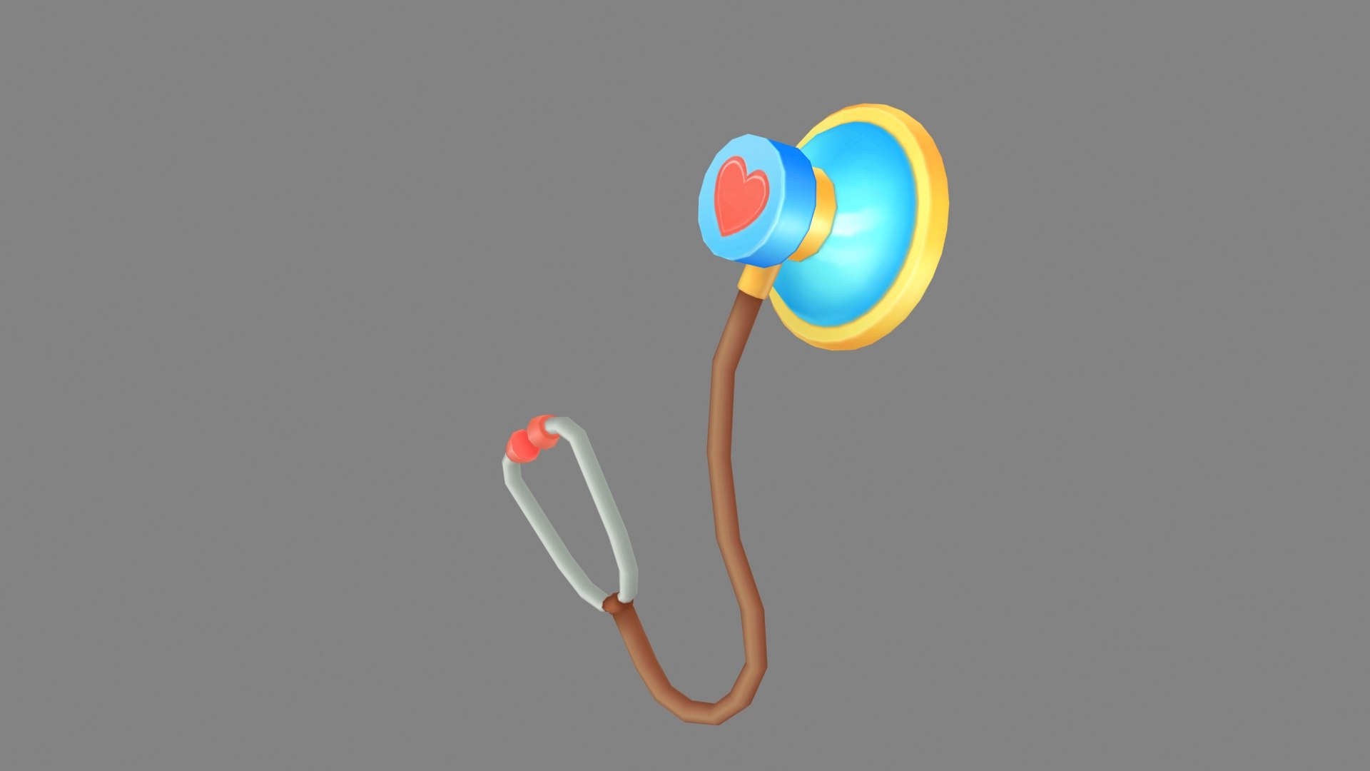 3D Cartoon Stethoscope - Medical Instrument - TurboSquid 2109479