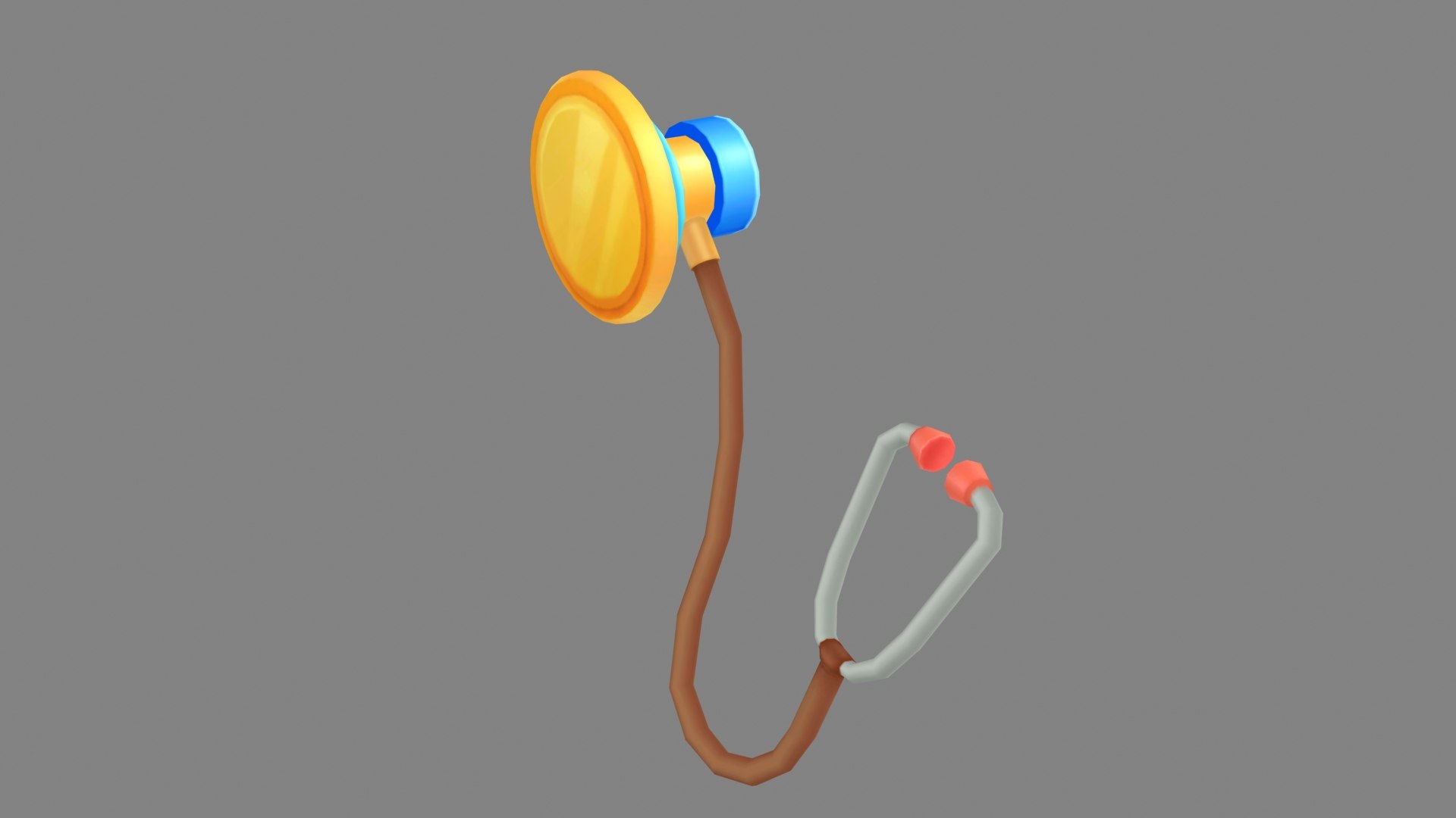 3D Cartoon Stethoscope - Medical Instrument - TurboSquid 2109479