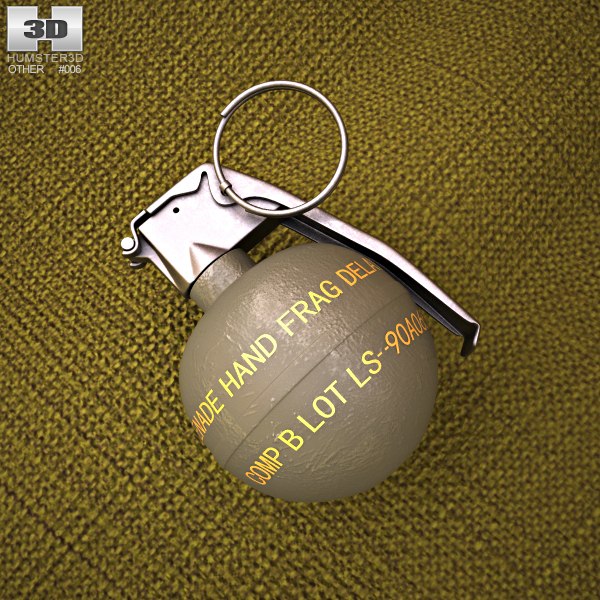 M67 m 67 3D model - TurboSquid 1261733