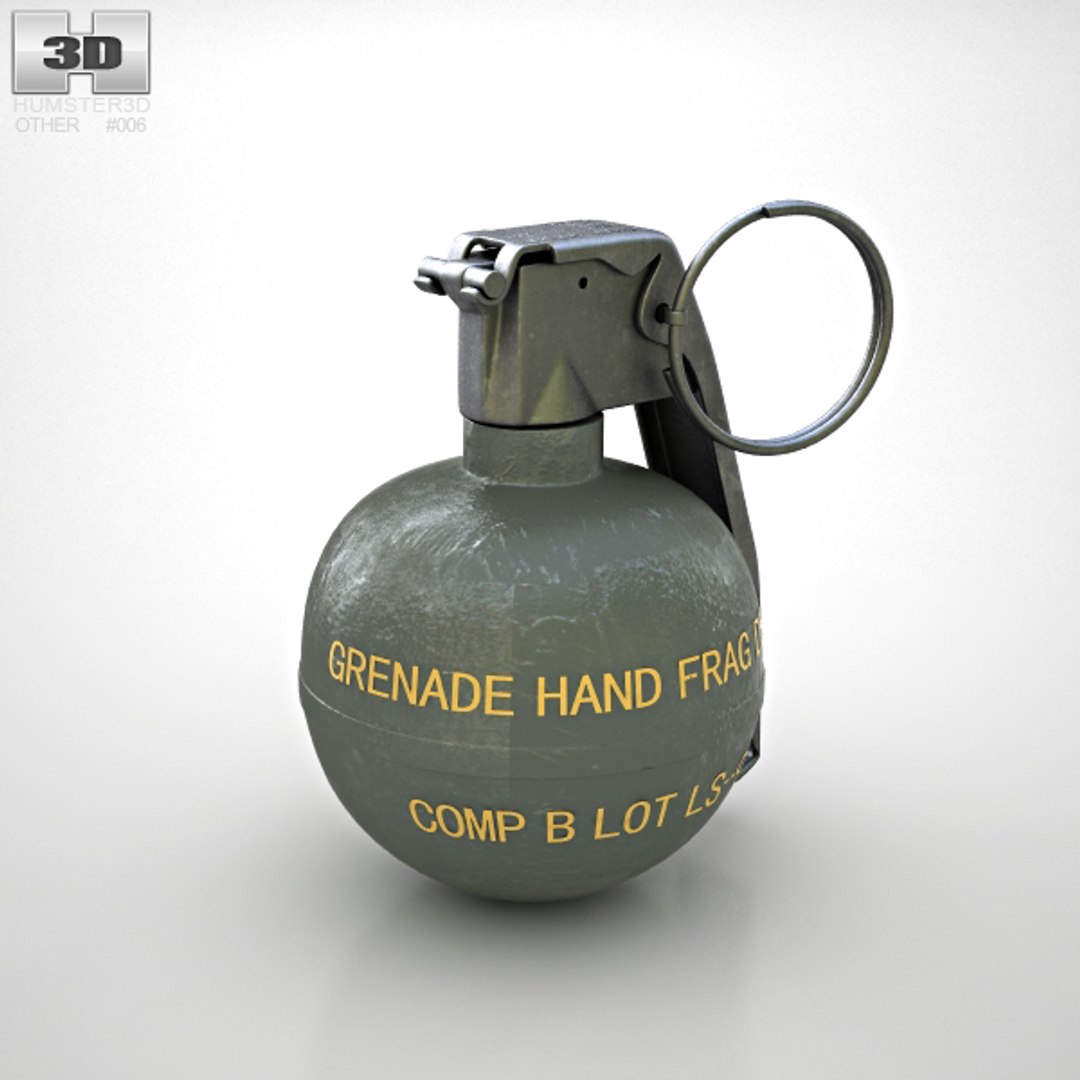 M67 m 67 3D model - TurboSquid 1261733