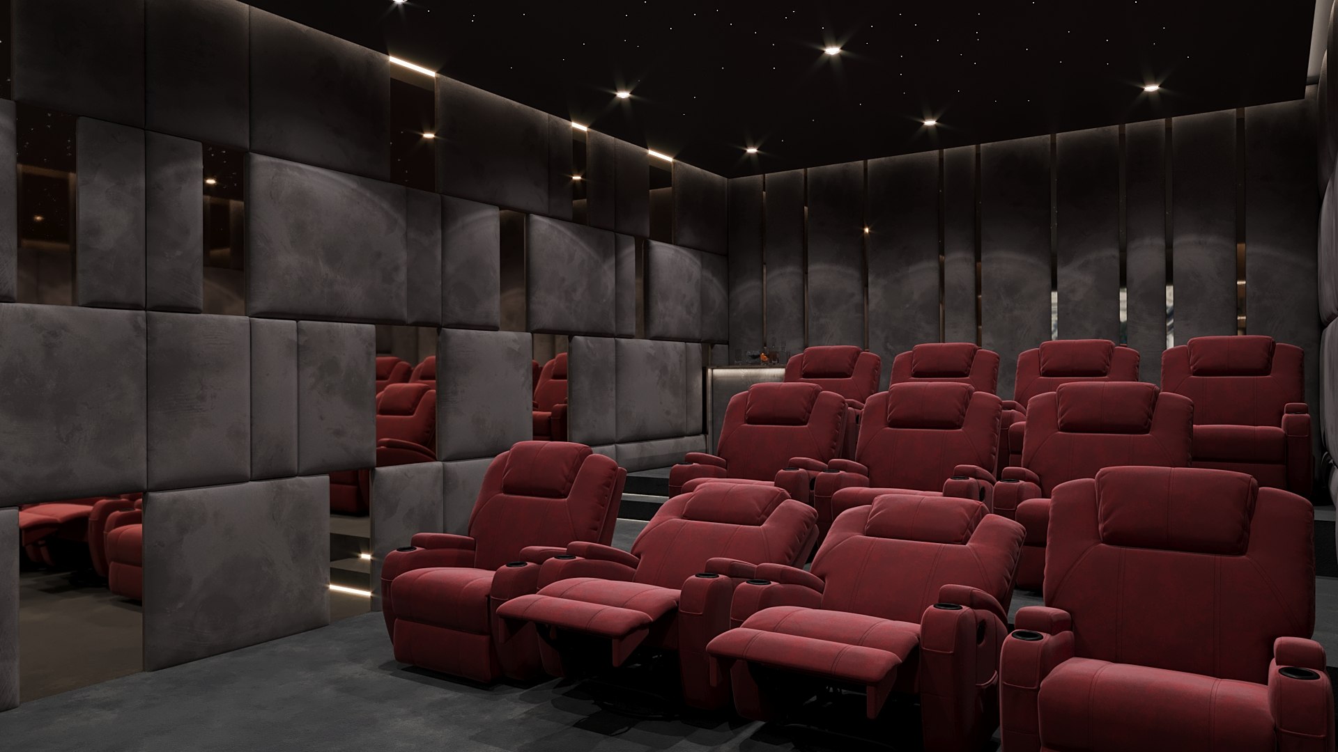 Home cinema 3D - TurboSquid 1998762