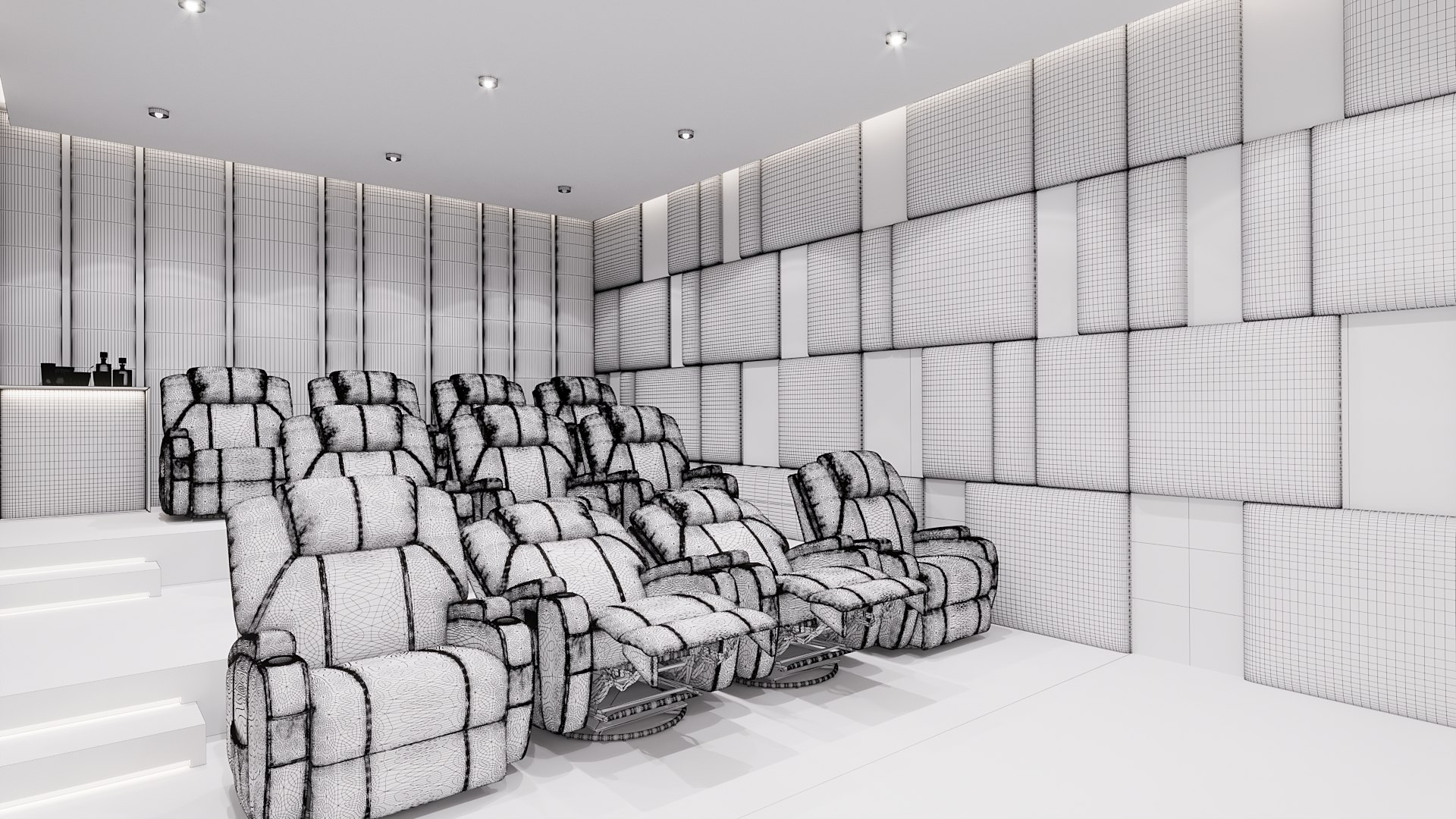 Home cinema 3D - TurboSquid 1998762