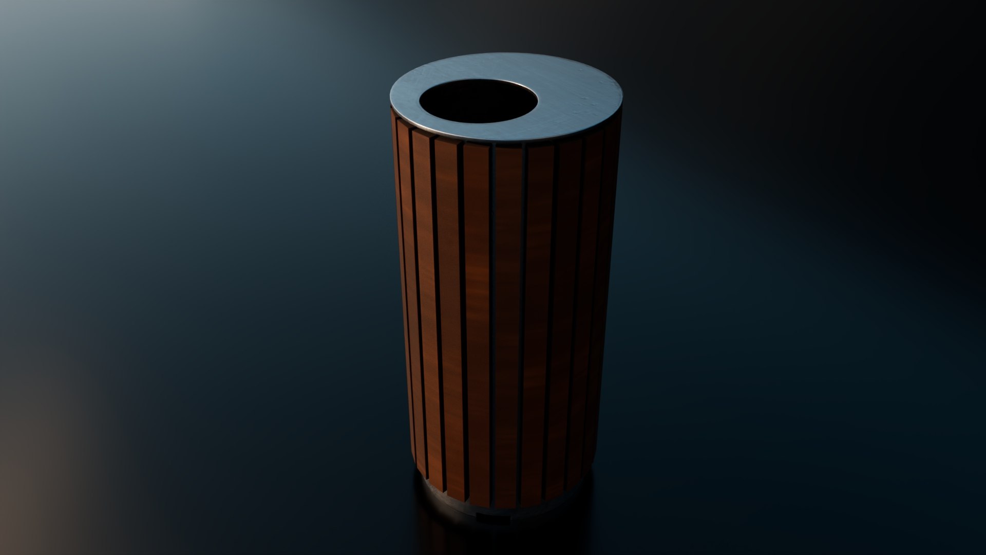 Street Trash Bin Kit 3D Model - TurboSquid 2258800