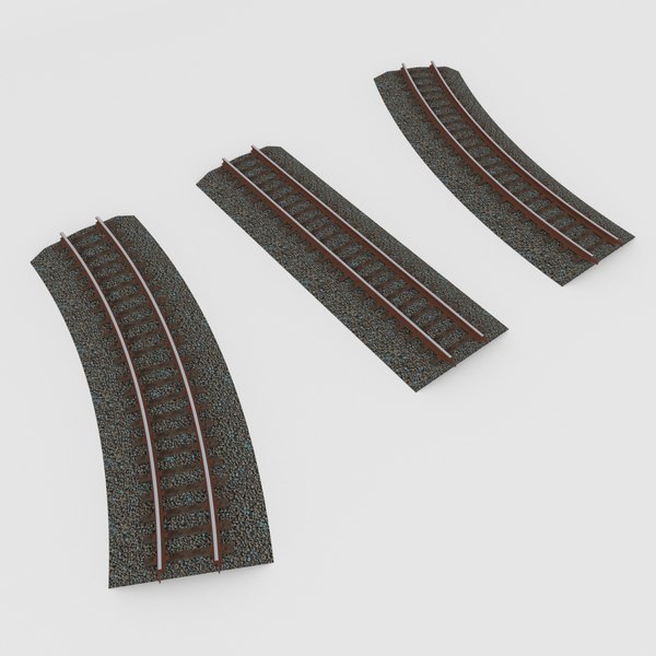 Railroad Track 3D Models for Download | TurboSquid
