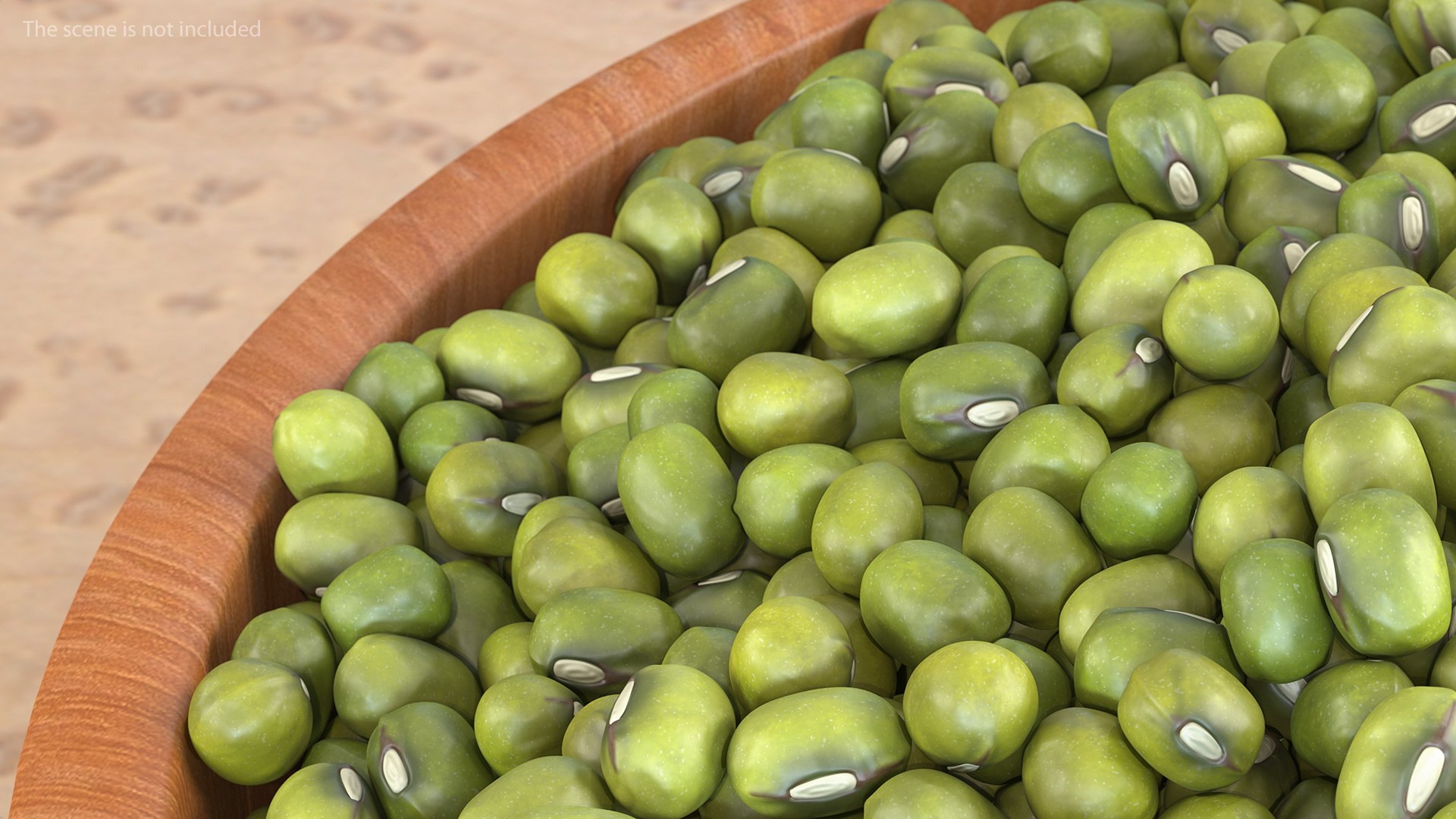 Bowl Mung Beans 3D Model - TurboSquid 1551361