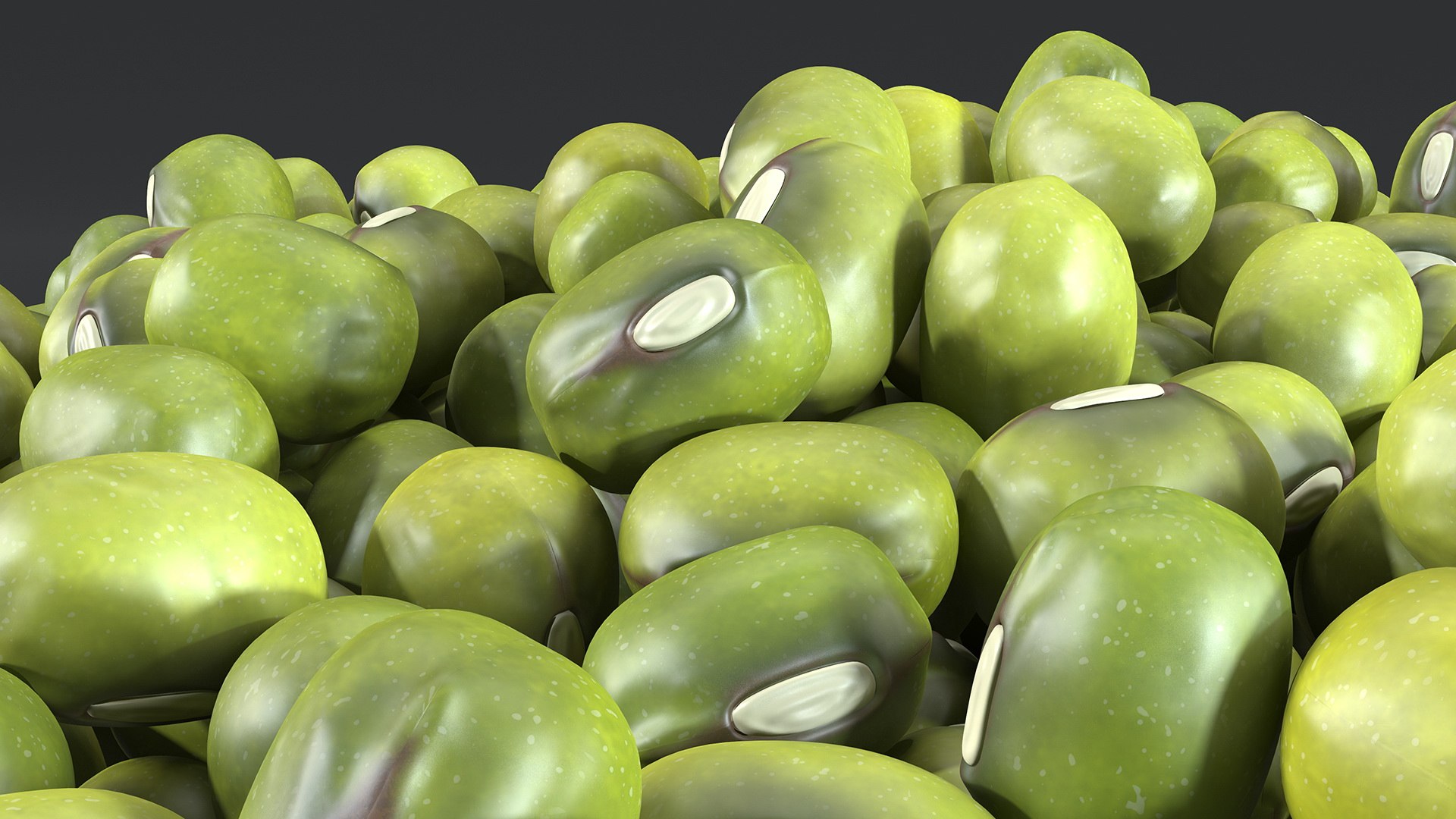 Bowl Mung Beans 3D Model - TurboSquid 1551361