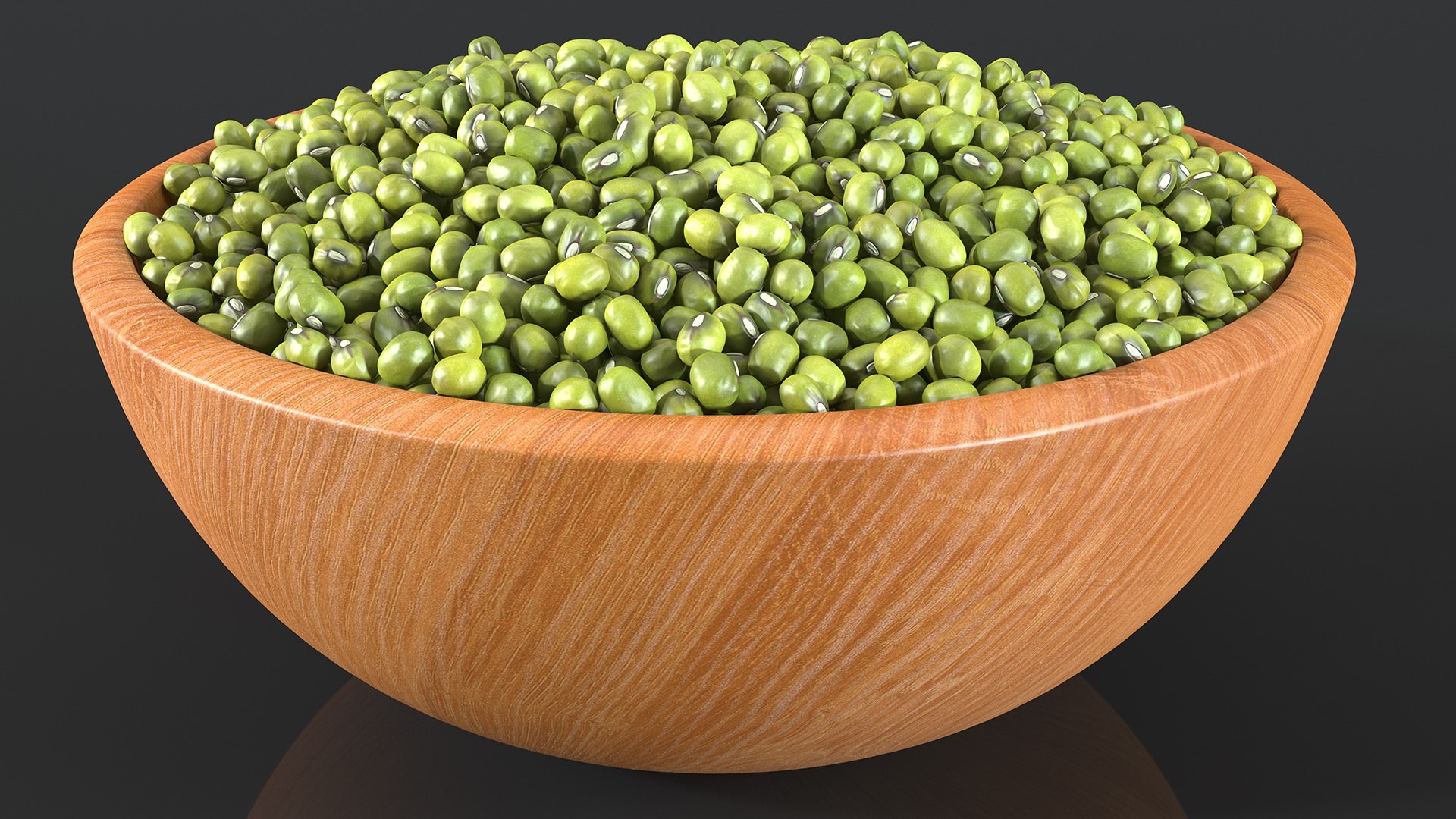 Bowl Mung Beans 3D Model - TurboSquid 1551361