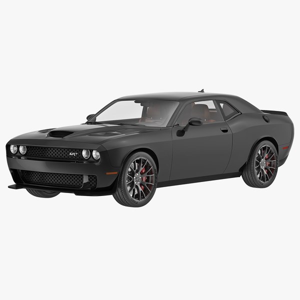 Dodge Challenger Hellcat 2015シンプルインテリア3Dモデル - TurboSquid 943849