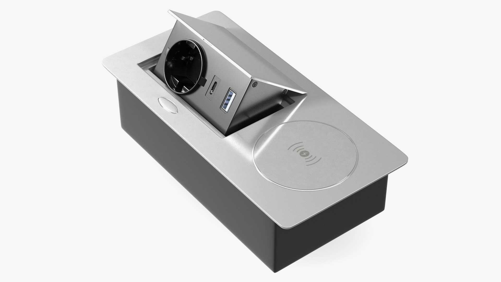 3D Black Single Hidden Socket Model - TurboSquid 2077994