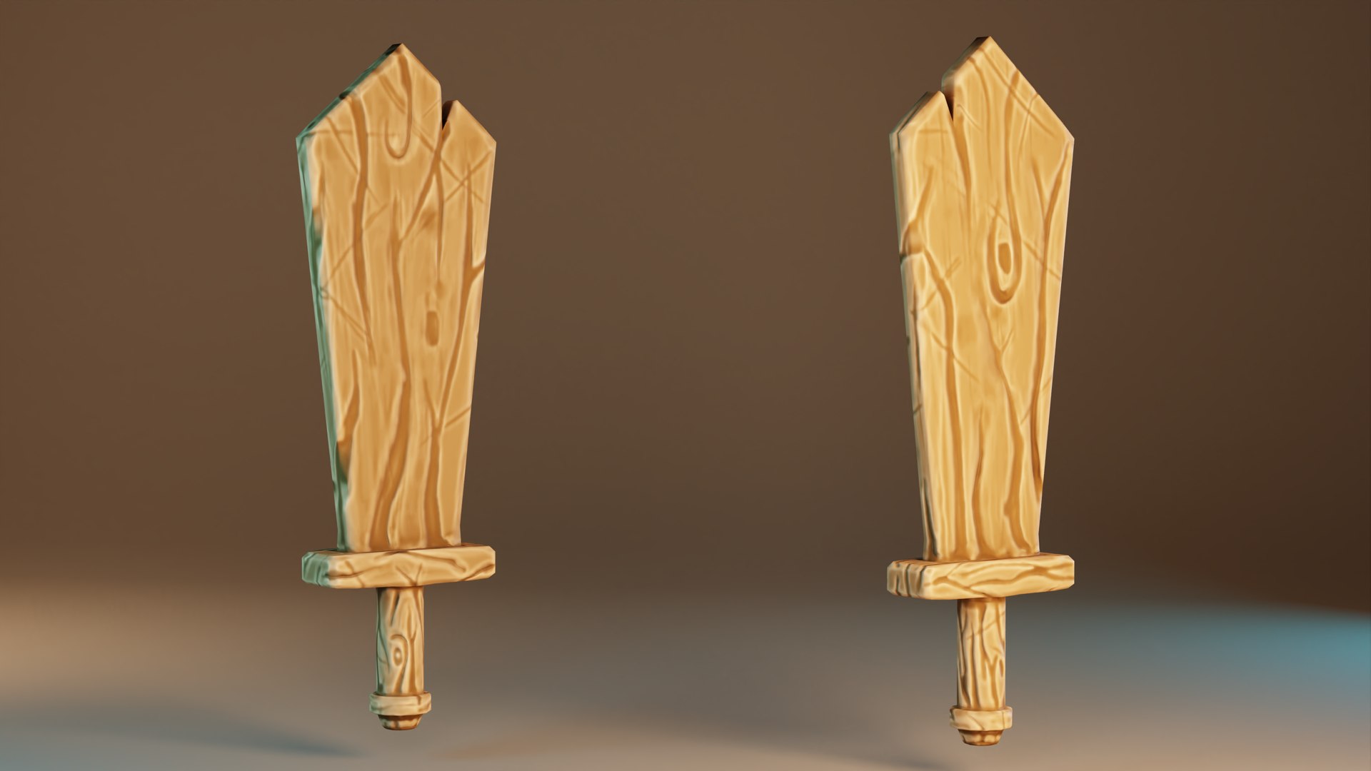 3D Stylized Wooden Training Sword - TurboSquid 2010897