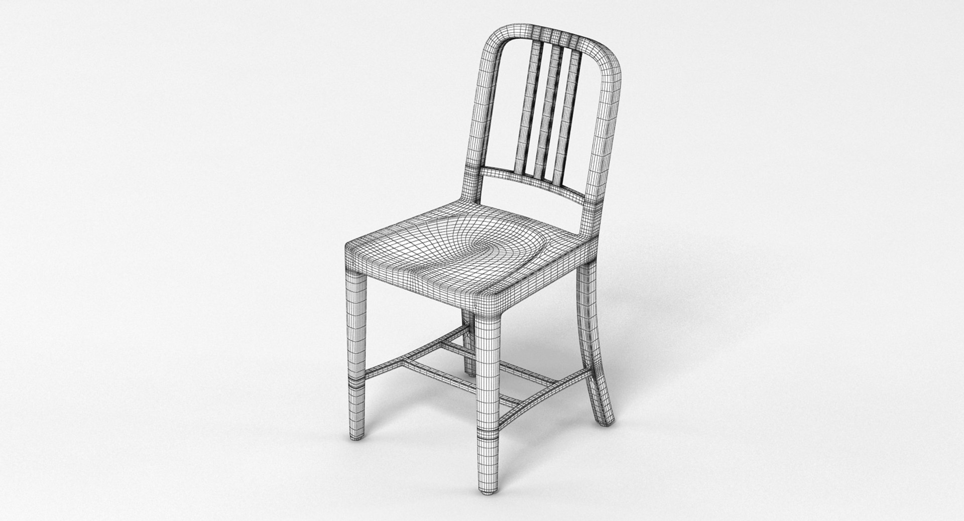 Navy Chair 3d Max