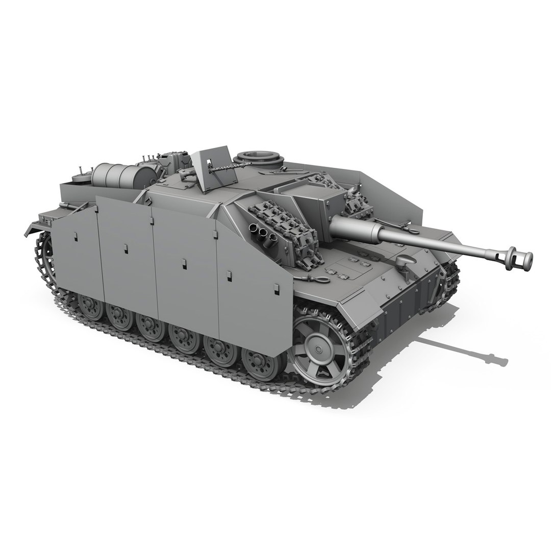 3ds - iii stug panzer tank