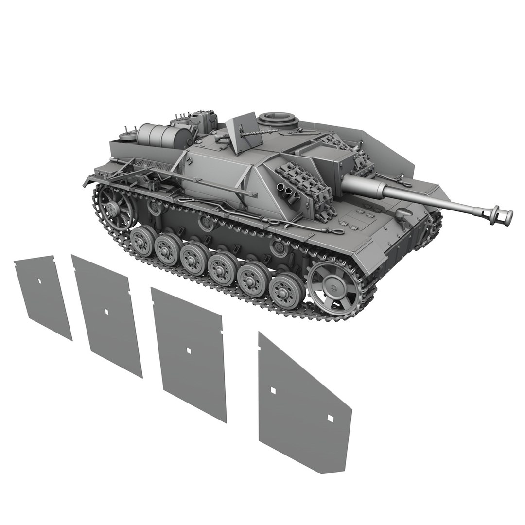 3ds - iii stug panzer tank