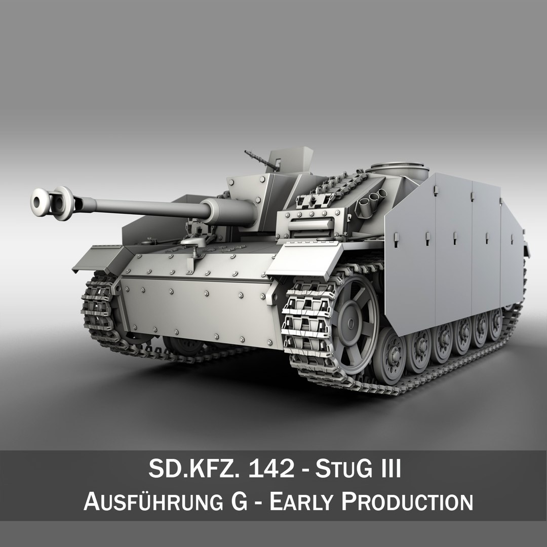 3ds - Iii Stug Panzer Tank
