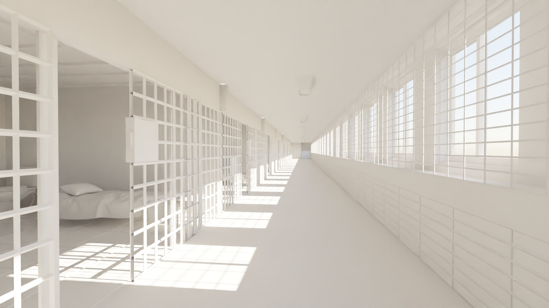 Prison 3D - TurboSquid 2154744