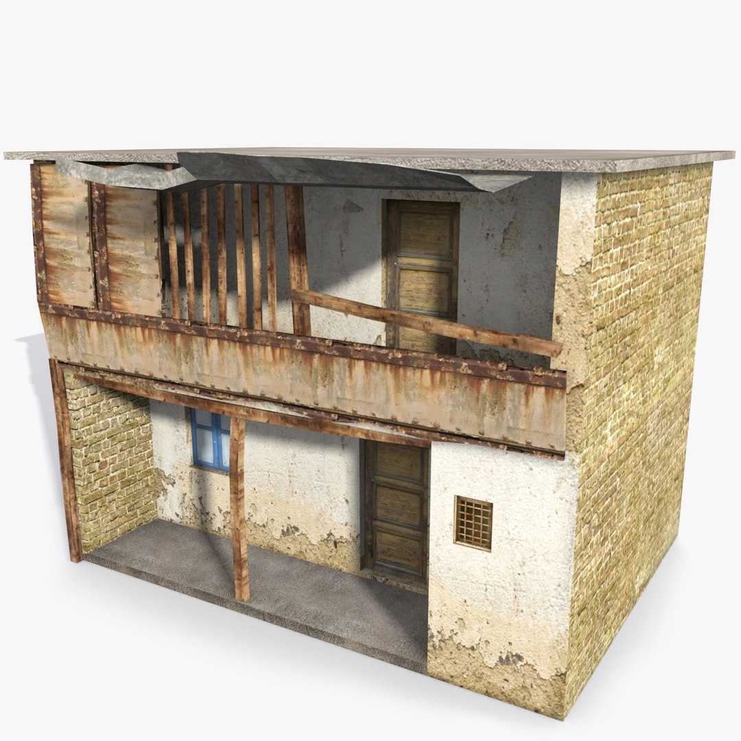 Ready slum model - TurboSquid 1548867
