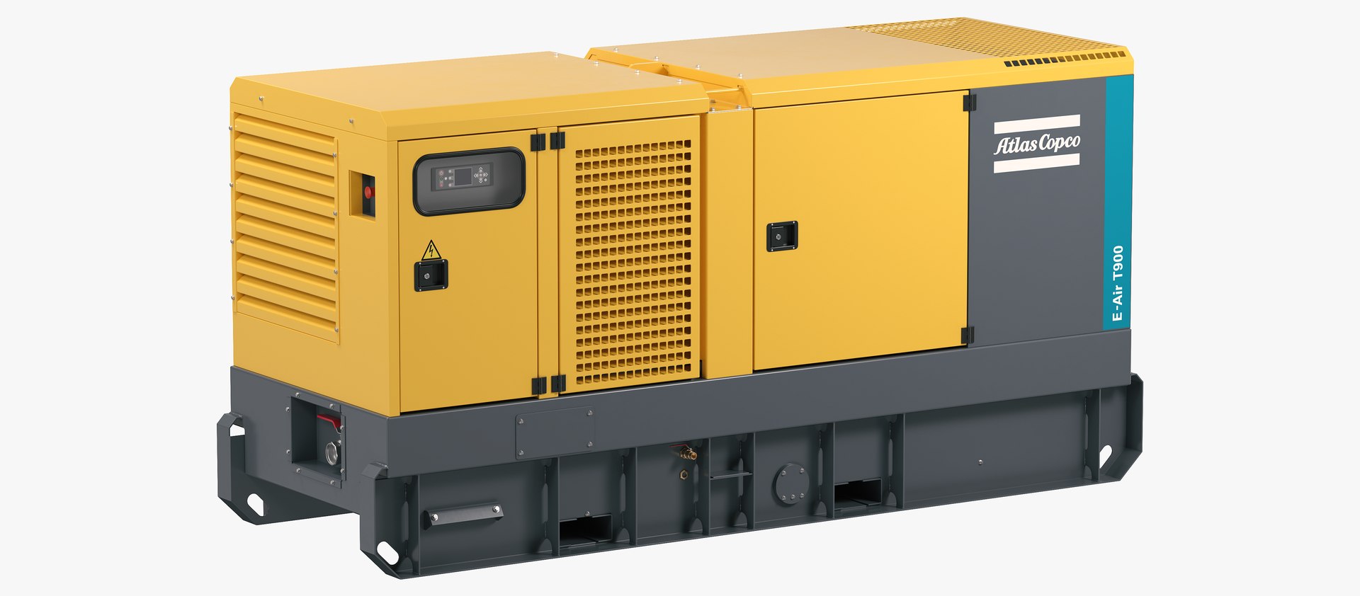 Atlas Copco Electric fixed speed compressor - E-Air T900 model ...