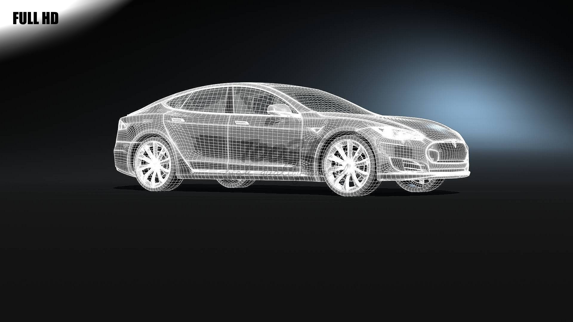 Tesla S 3d