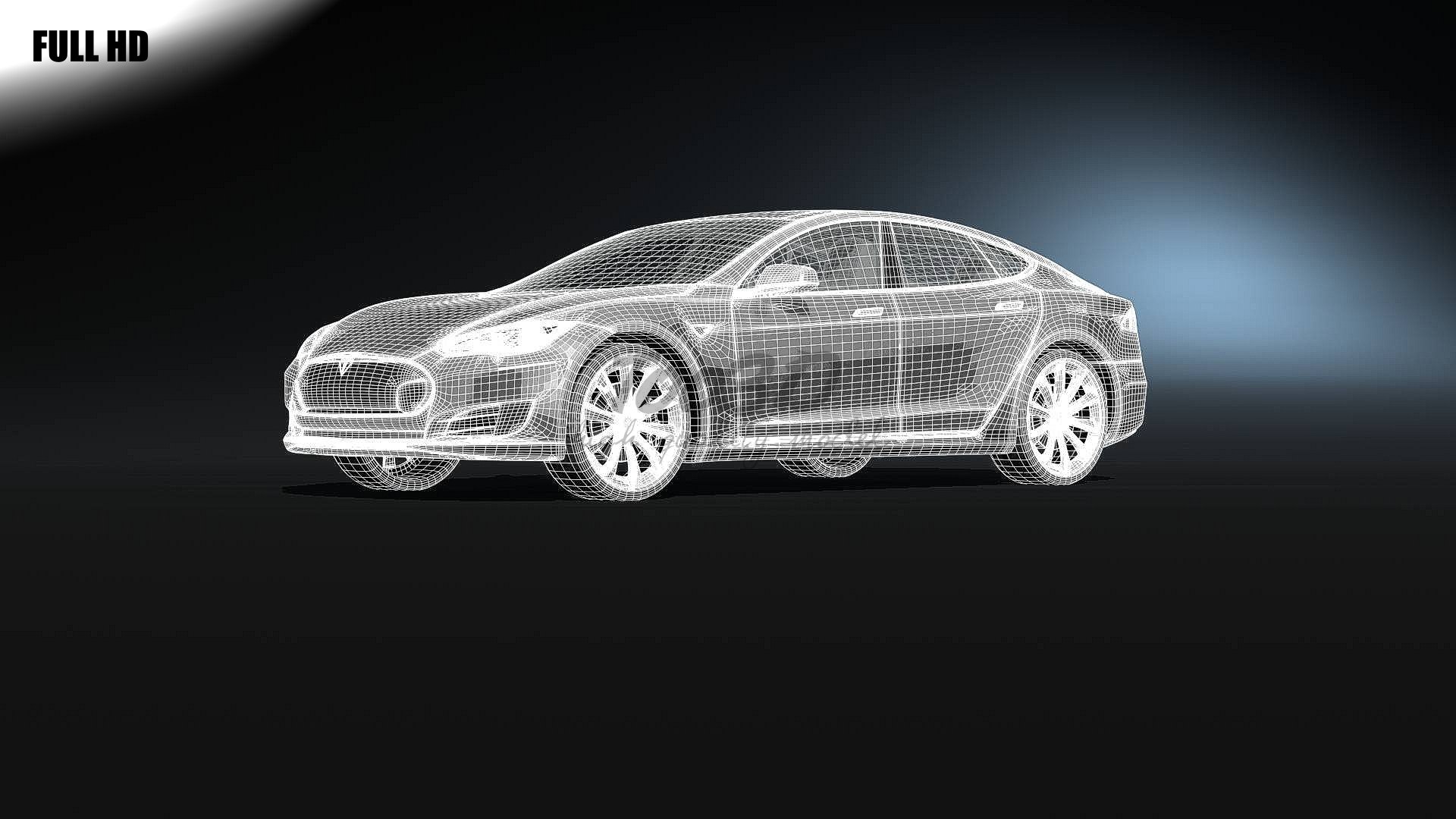 Tesla S 3d