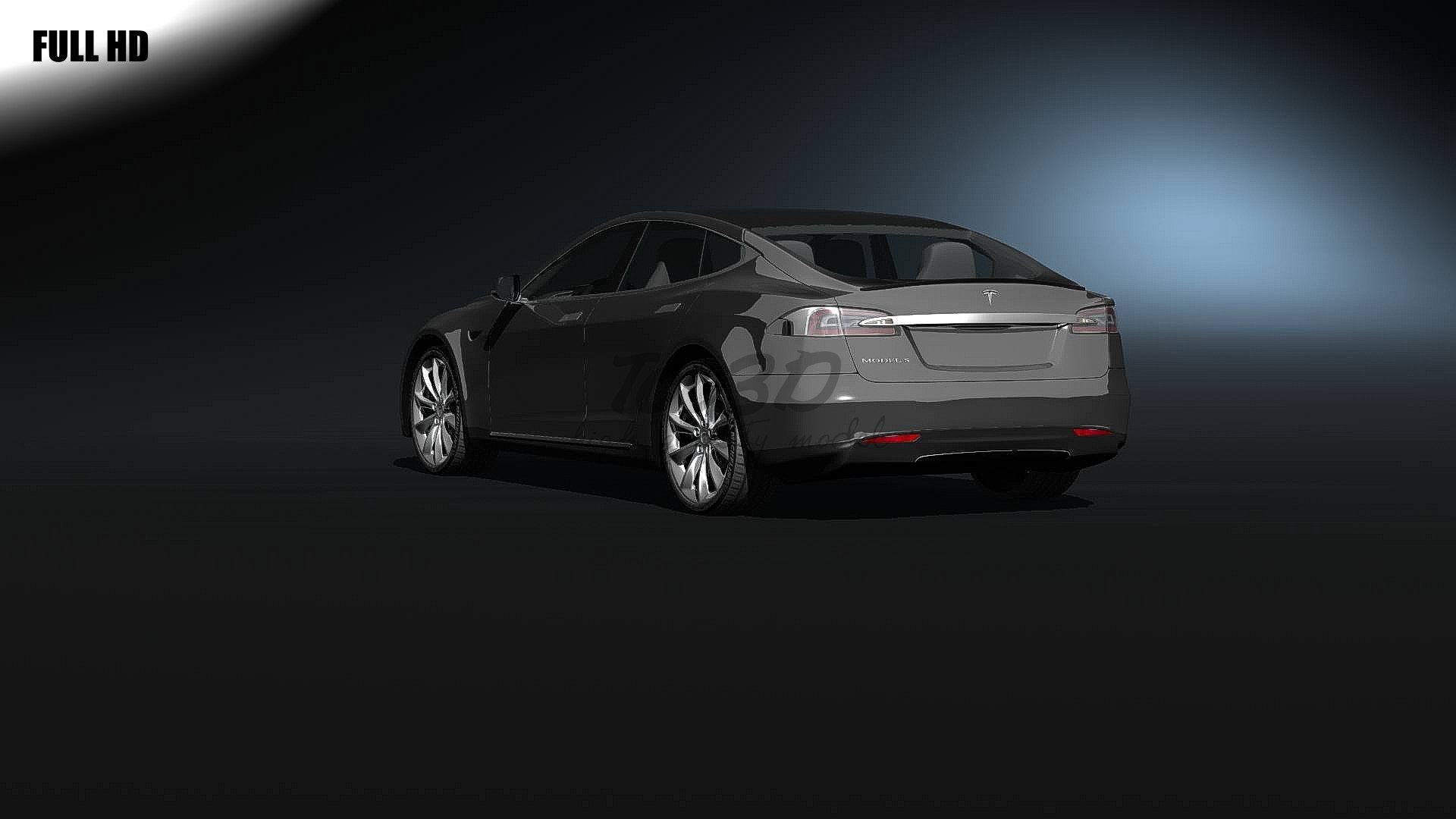 Tesla S 3d