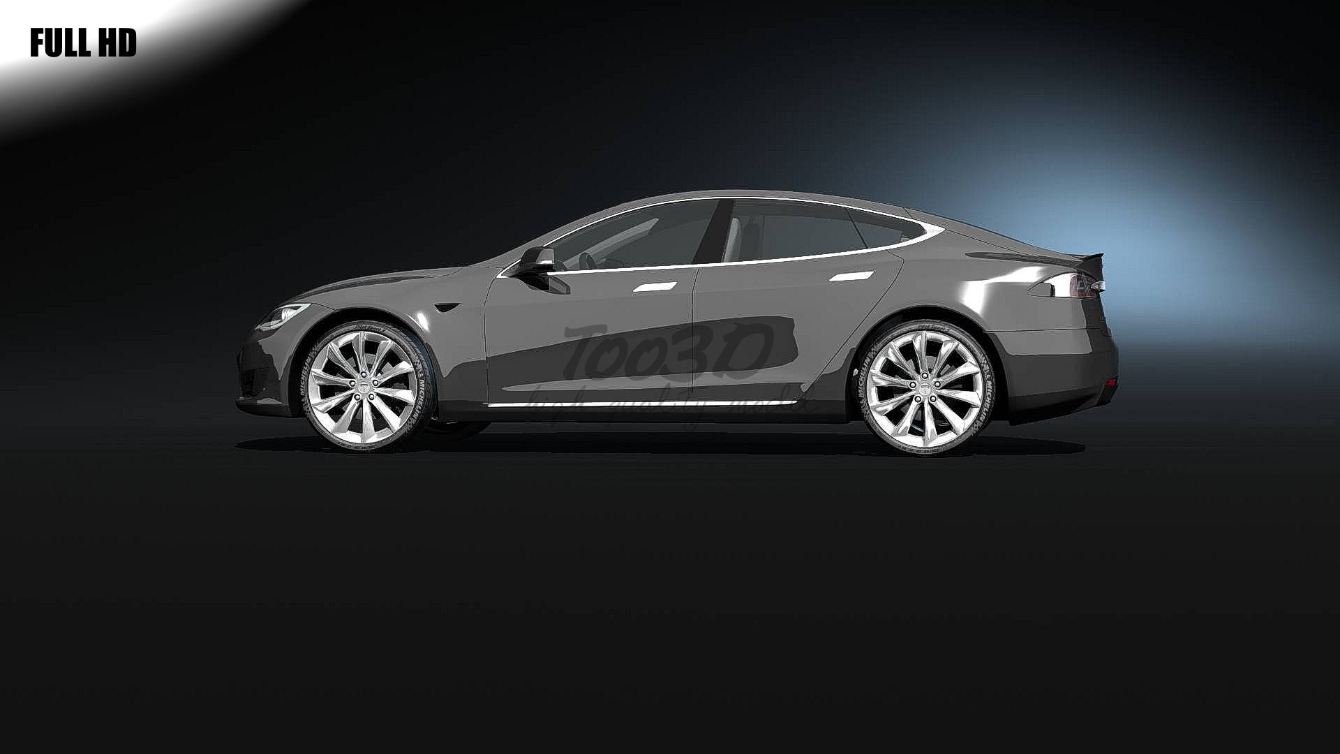 Tesla S 3d