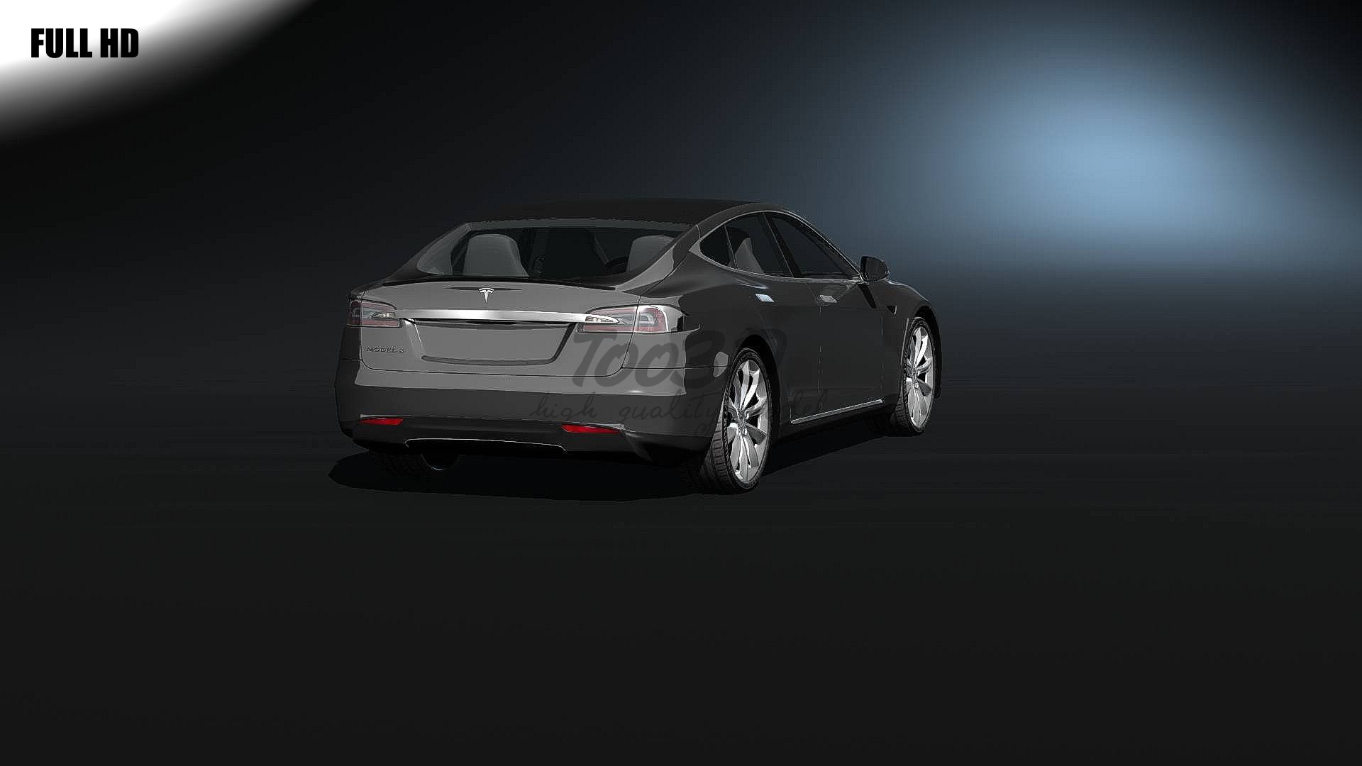 Tesla S 3d