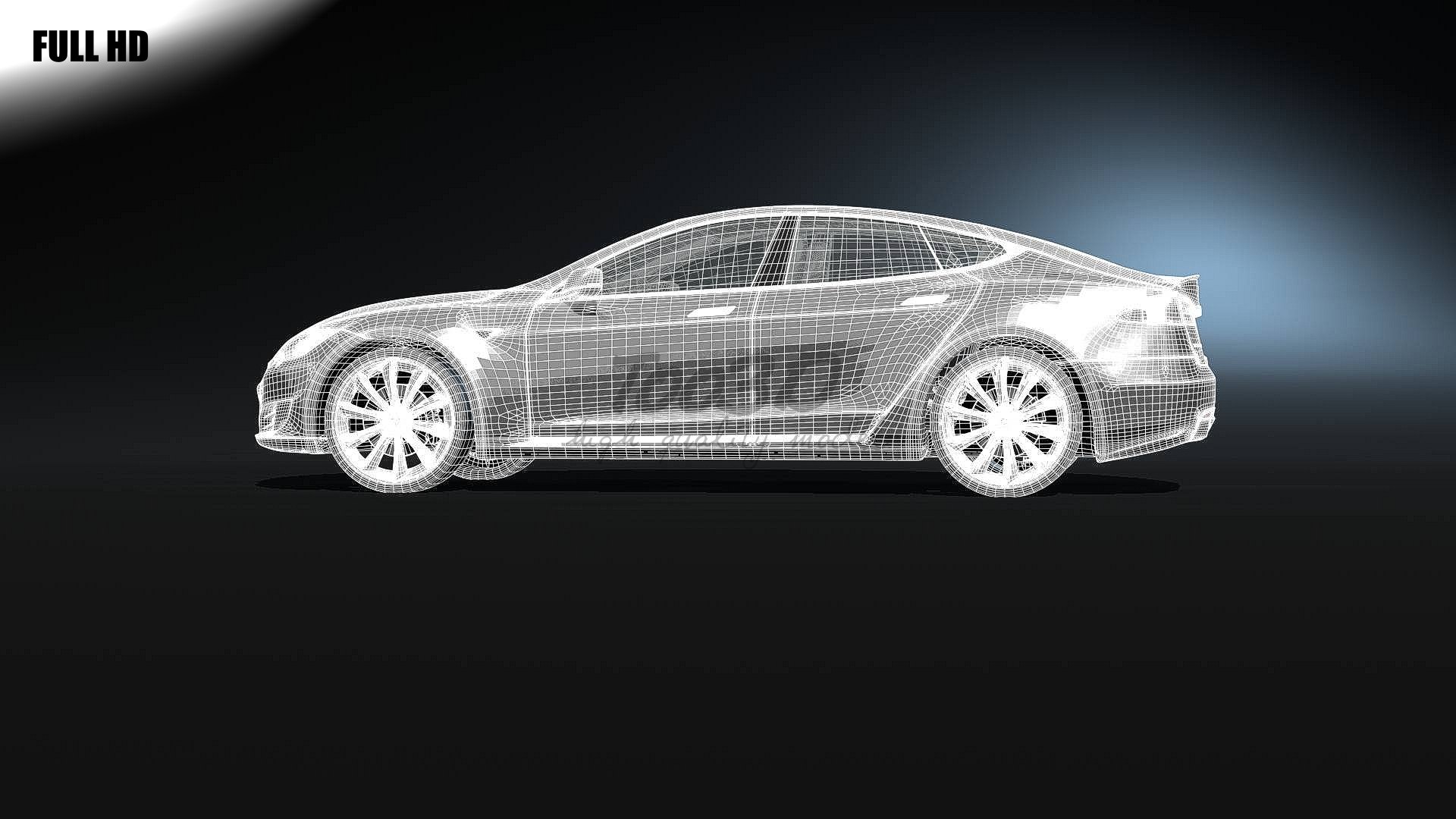 Tesla S 3d