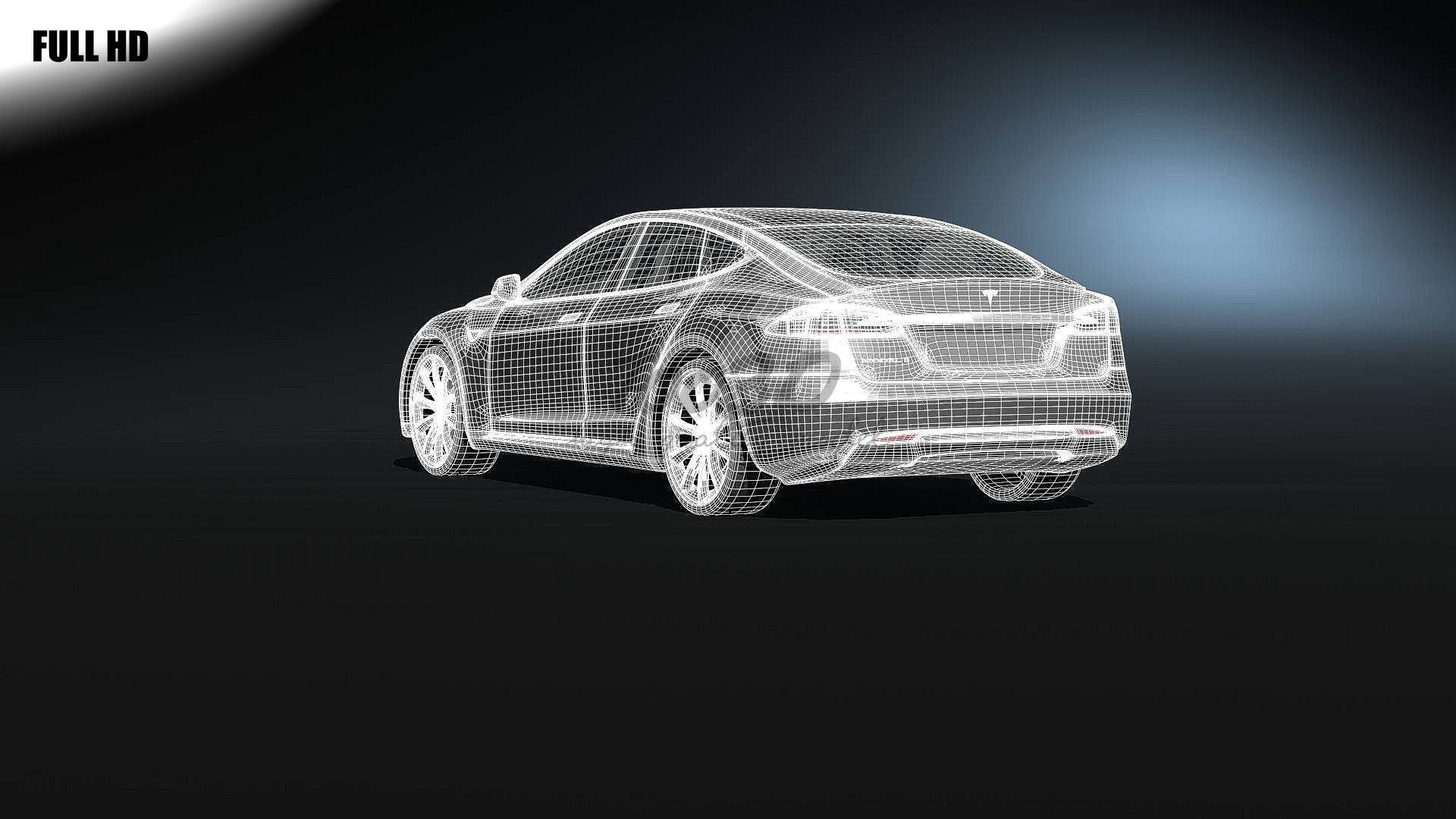 Tesla S 3d