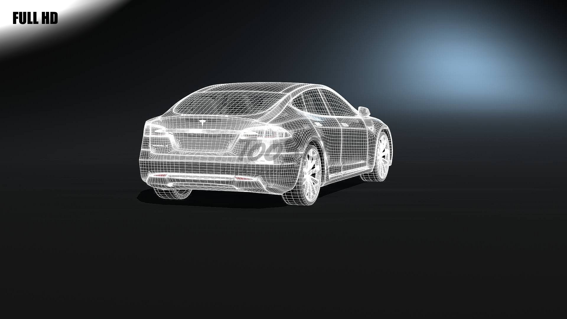 Tesla S 3d