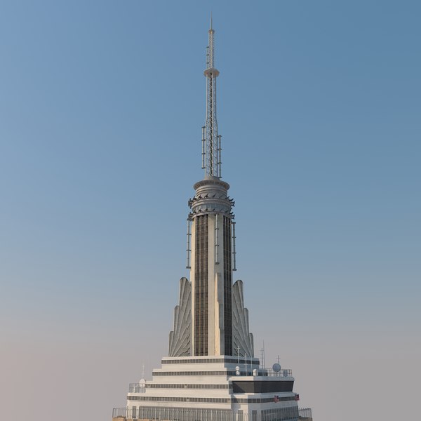 3D empire state building model - TurboSquid 1237041