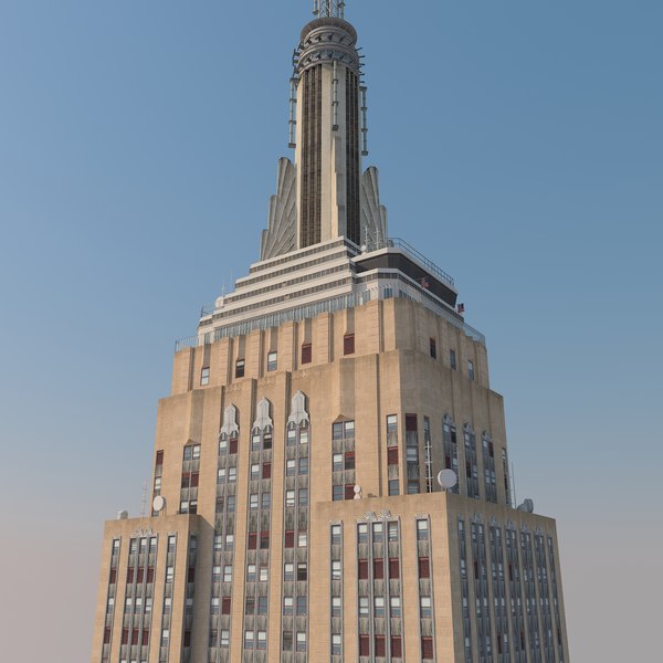 3D empire state building model - TurboSquid 1237041