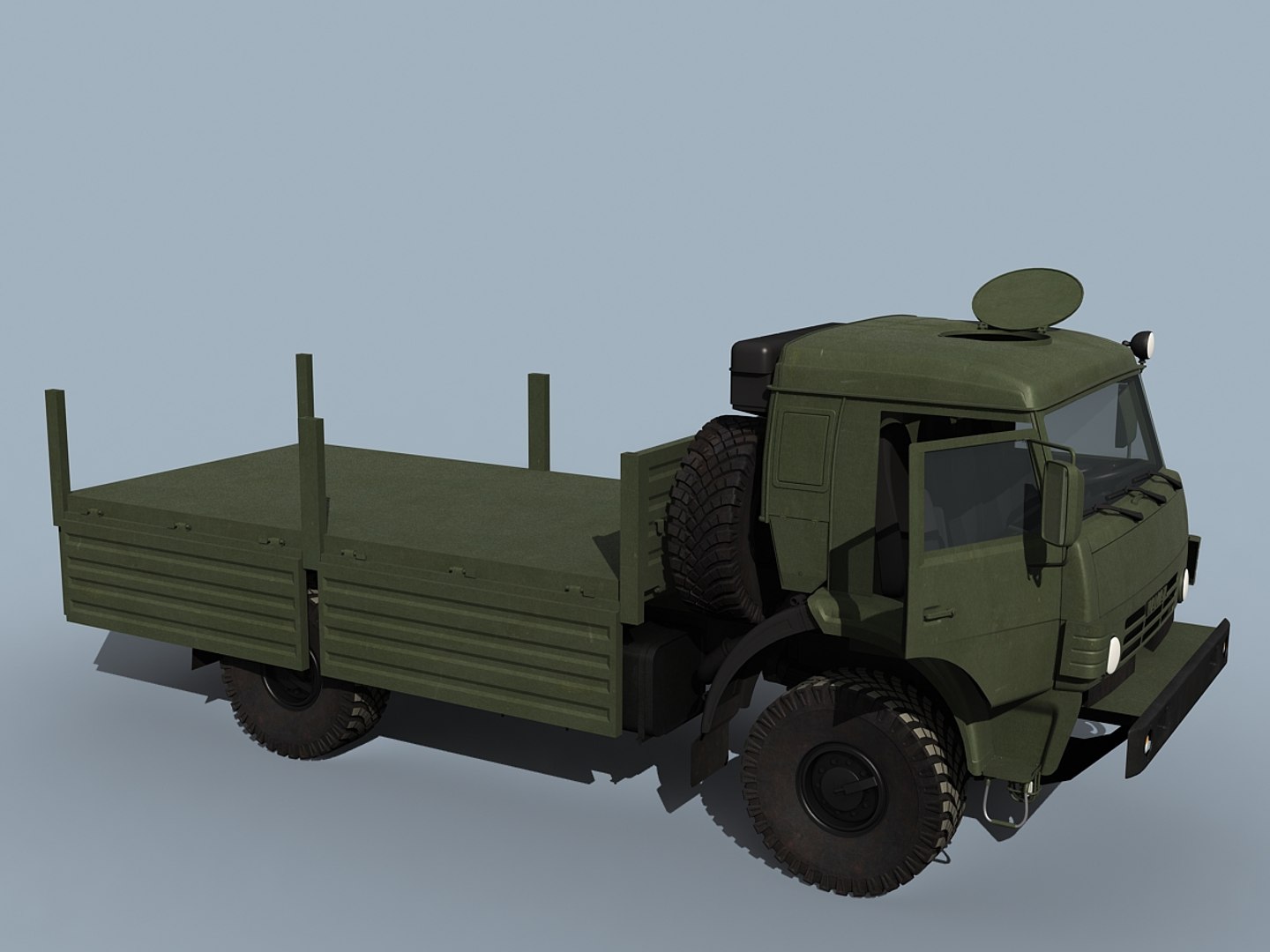 Kamaz Kamaz-4350 3d Obj