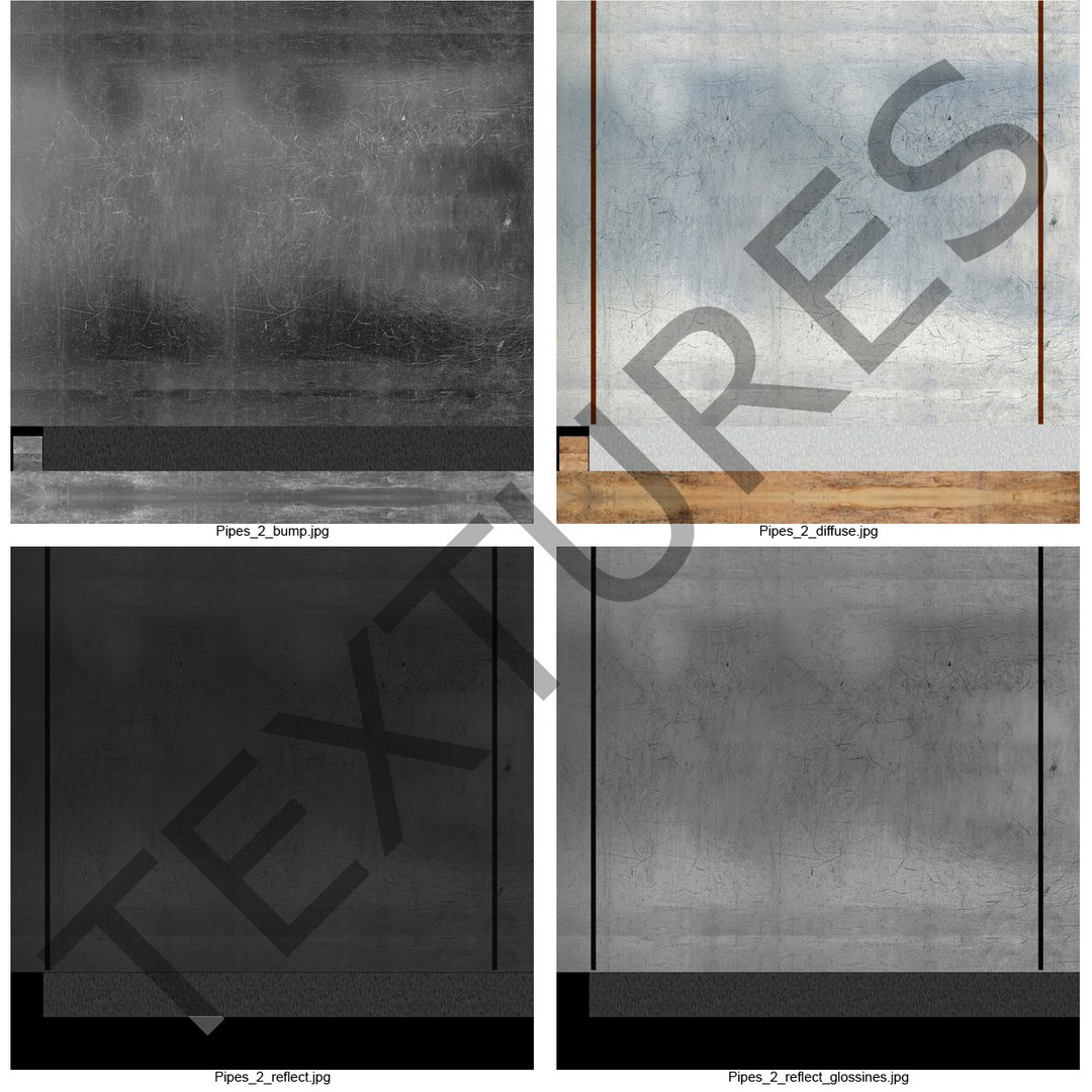 3d Model Seamless Steel Pipe