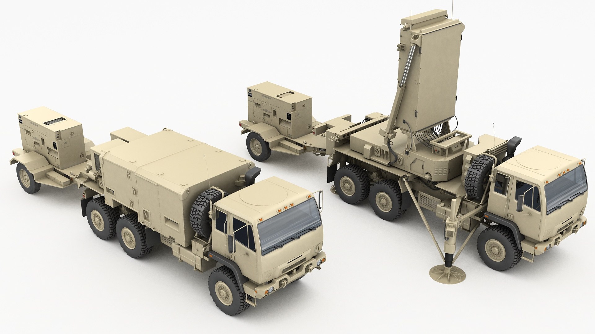 3D tpq-53 radar counterfire - TurboSquid 1540944