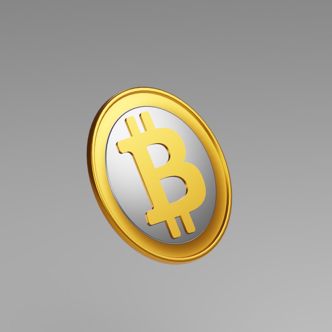 3D bitcoin coin bit model - TurboSquid 1693632