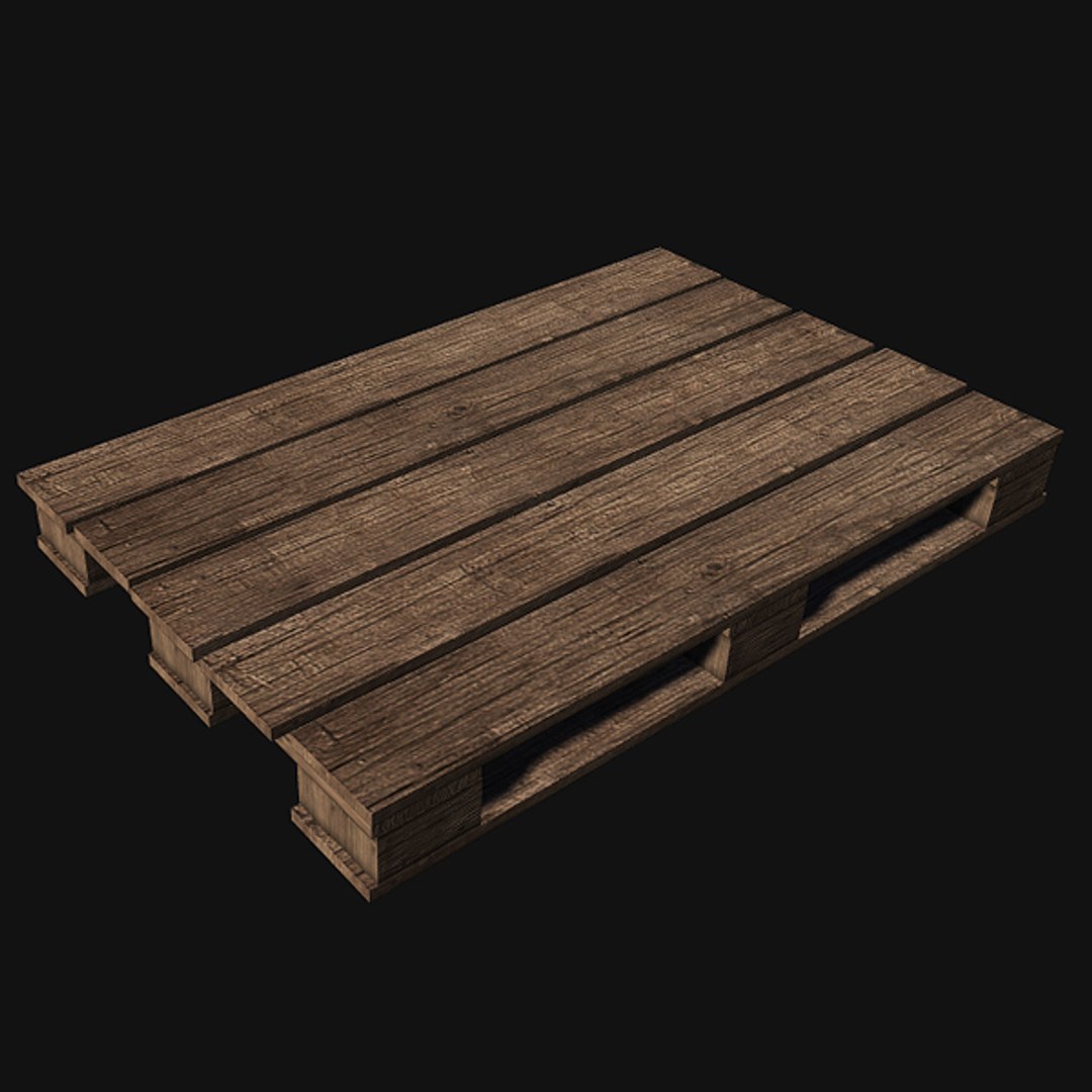 Pallet Wood Prop 3d Obj
