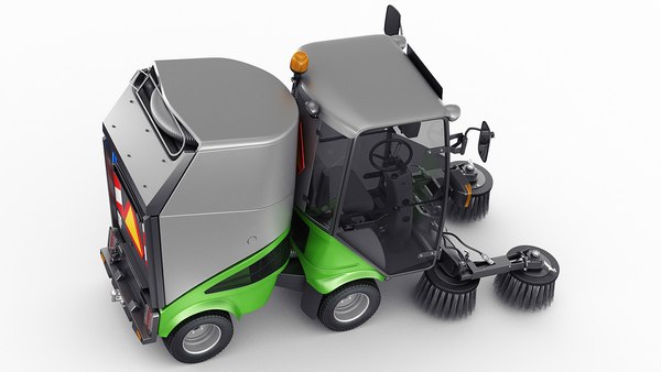 Compact Street Sweeper 3D - TurboSquid 1882853