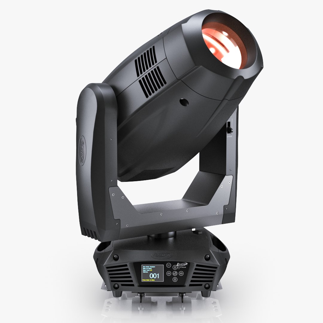 Elation Professional Platinum Flx 3d Model