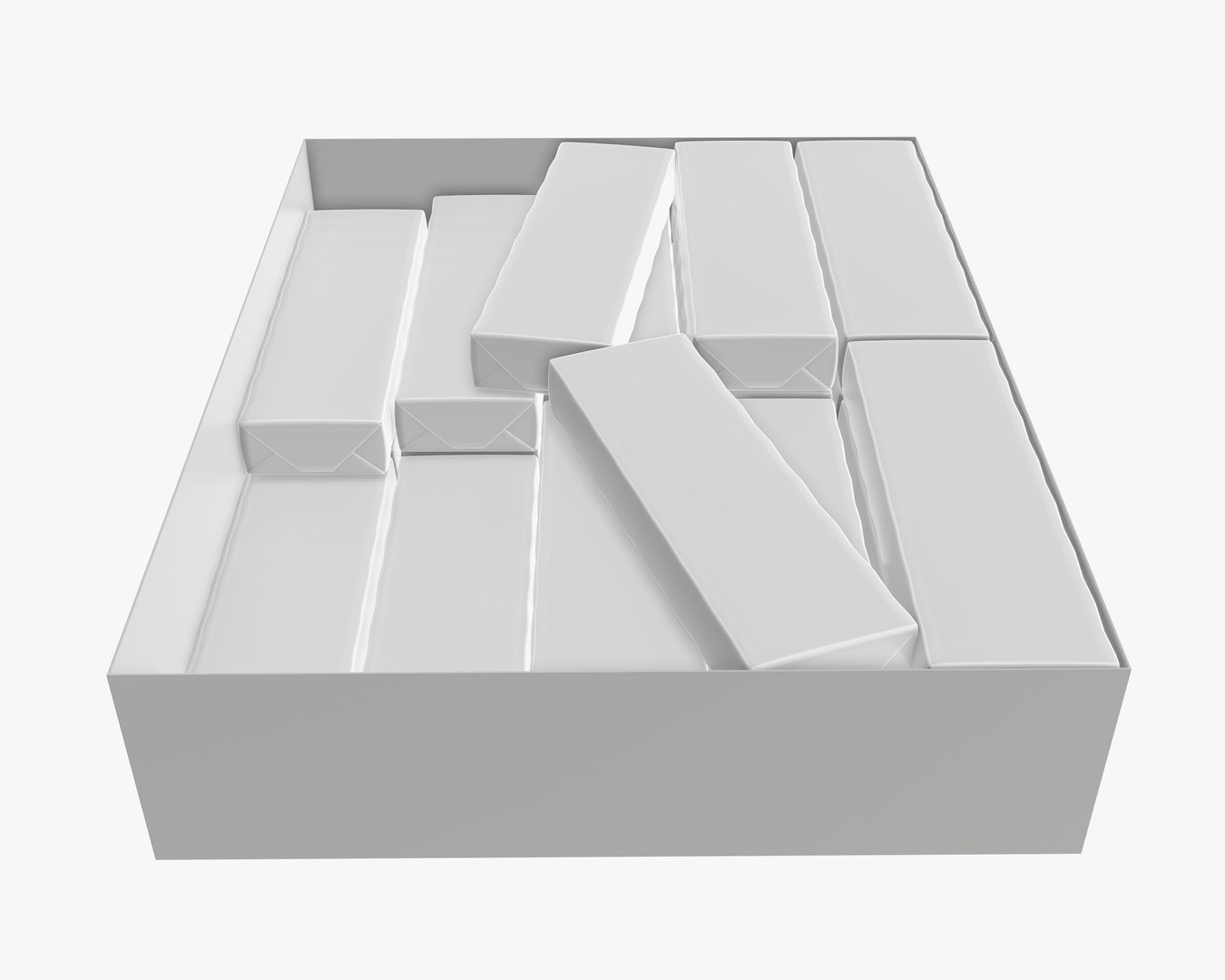 Gum Chewing Pack 3D Model - TurboSquid 1454099