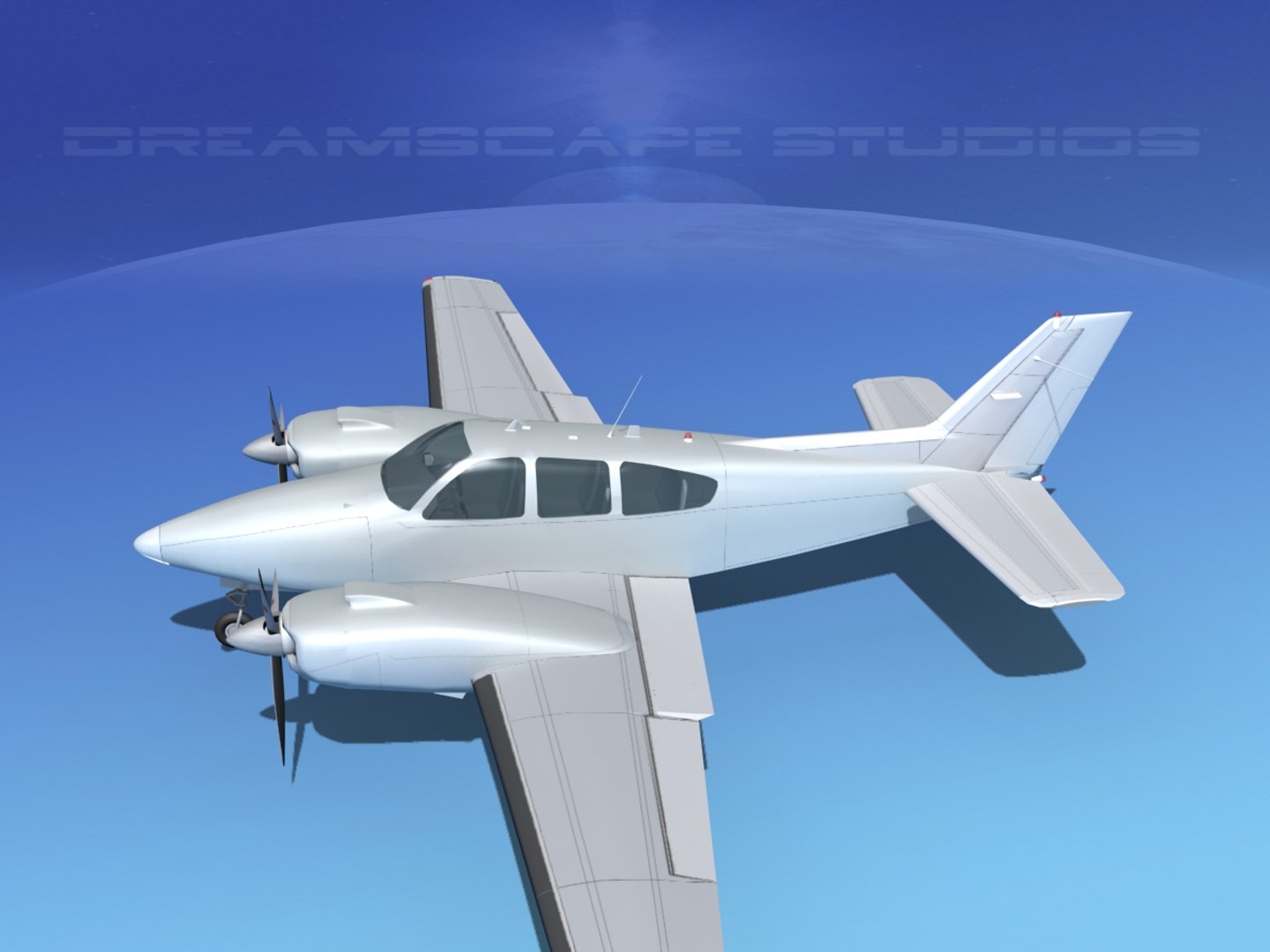 3d Beechcraft Aircraft Family