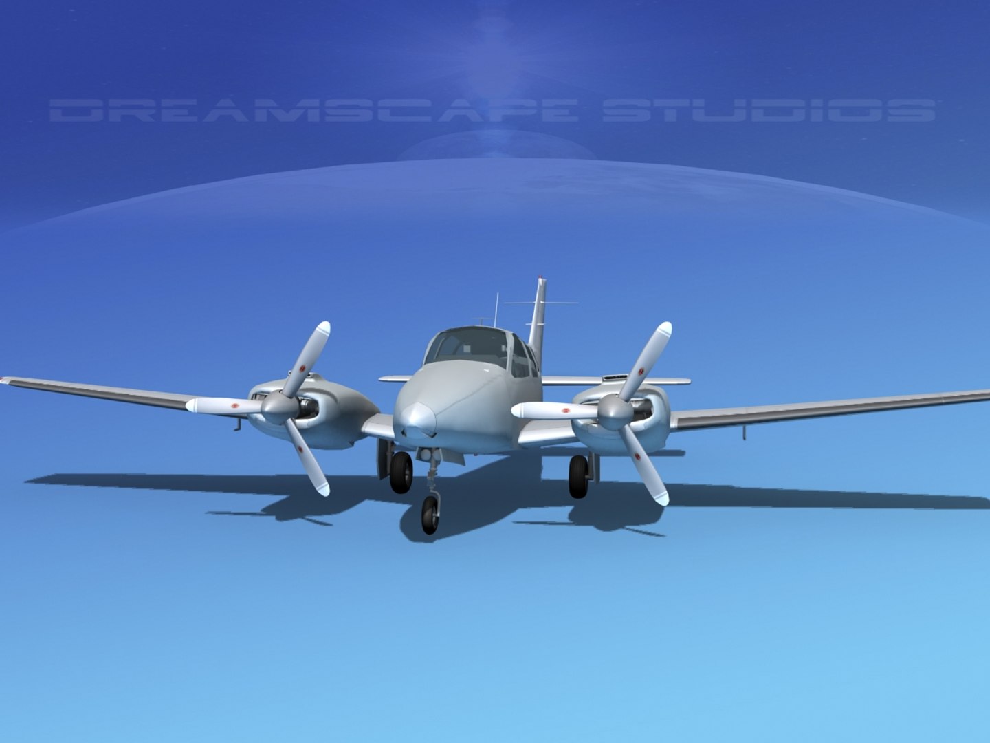 3d Beechcraft Aircraft Family