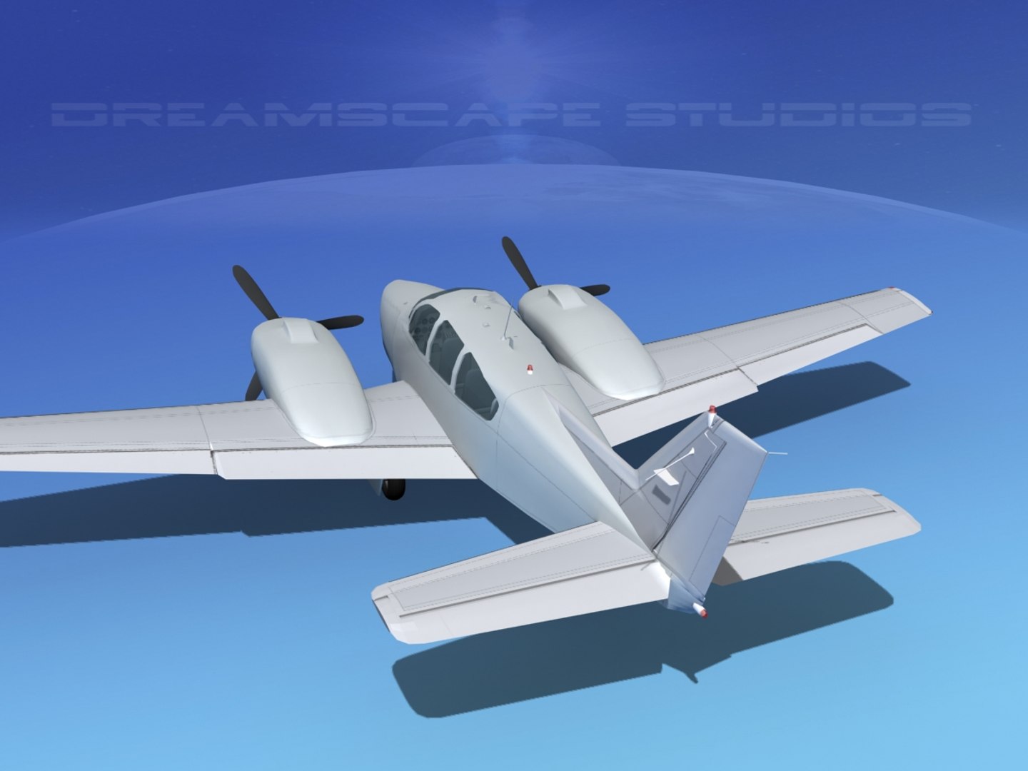 3d Beechcraft Aircraft Family
