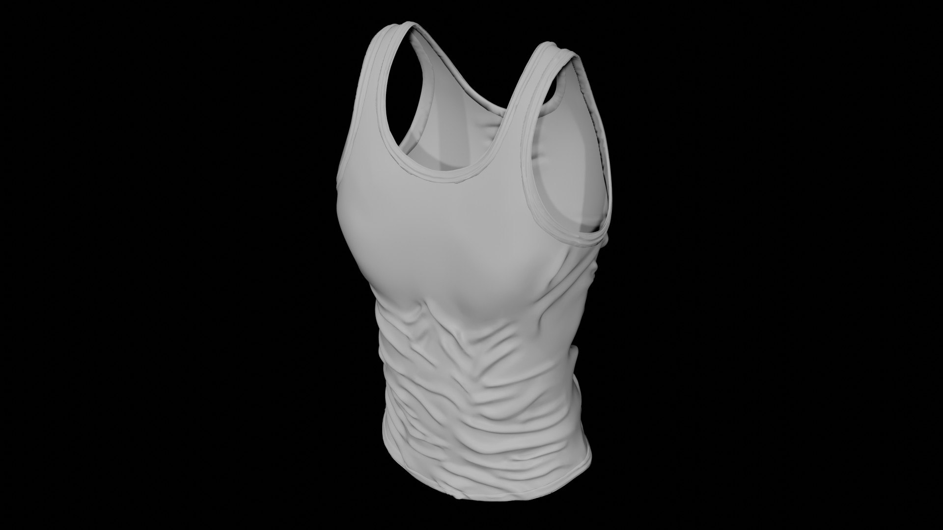 Tanktop 3D Model - TurboSquid 1842664