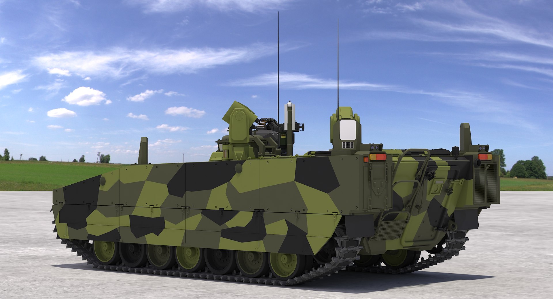 3D cv90 armadillo - TurboSquid 1186049