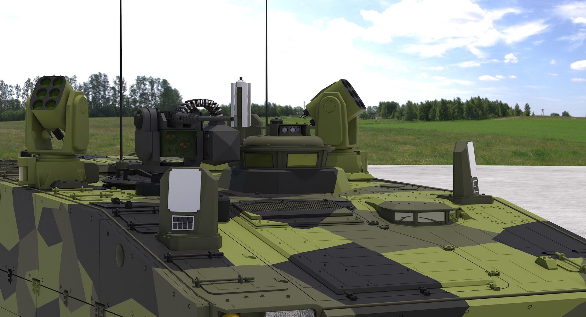 3D cv90 armadillo - TurboSquid 1186049