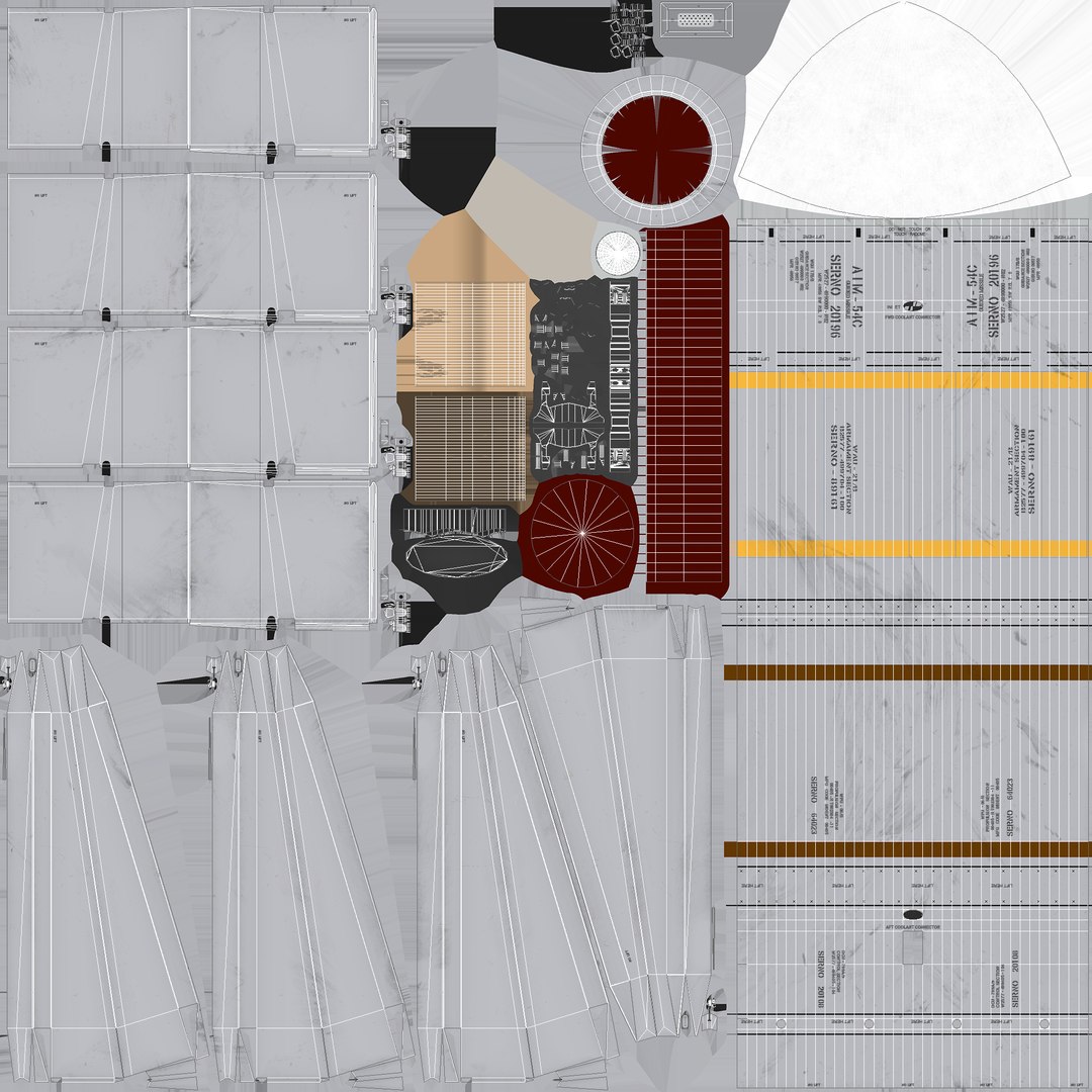 Phoenix Missile Aim-54 3D Model - TurboSquid 1154183