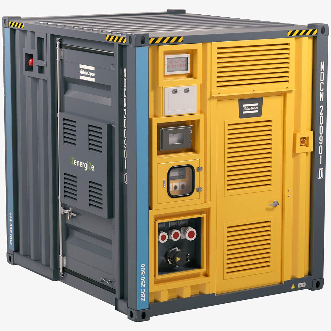 Atlas Copco Industrial Equipment 3D Model Bundle 3D Model - TurboSquid ...