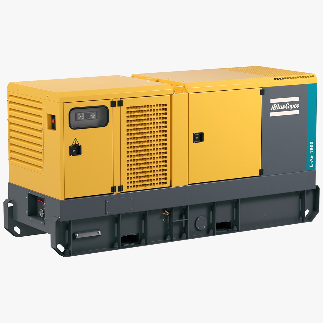 Atlas Copco Industrial Equipment 3D Model Bundle 3D Model - TurboSquid ...